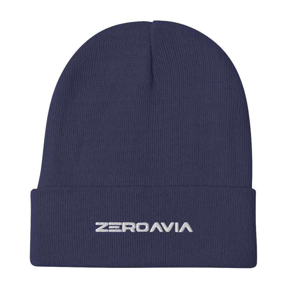 ZeroAvia Embroidered Beanie – ZeroAvia Store